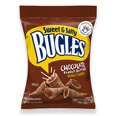 Bugles Corn Chips - Crunchy Corn Snacks - Bugles