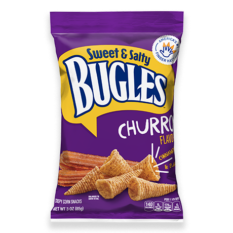 Bugles Corn Chips Flavors - Crunchy Corn Snacks - Bugles