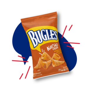 Bugles Corn Chips - Crunchy Corn Snacks - Bugles
