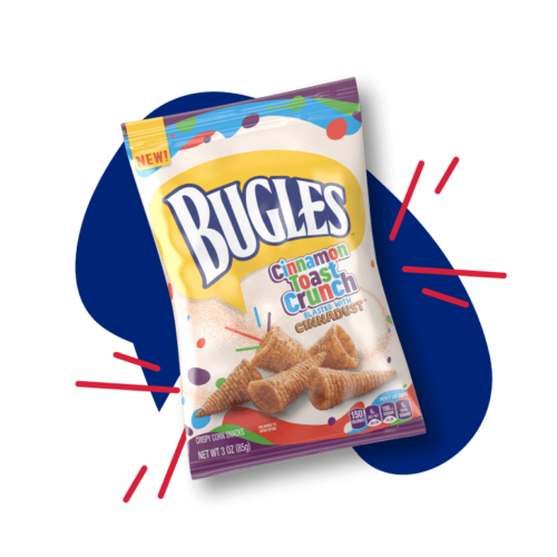 Bugles Corn Chips - Crunchy Corn Snacks - Bugles